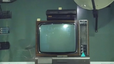 An Old Television, shot in the Natural H... | Stock Video | Pond5
