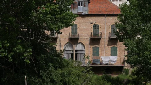 Old traditional lebanese houses, Beqaa G... | Stock Video | Pond5