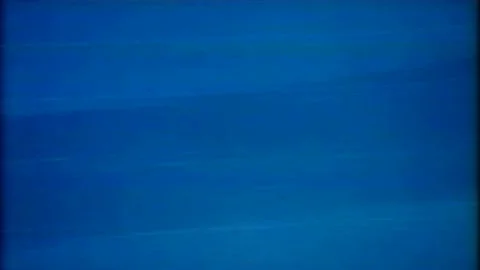 Old tv Blue screen, Simple analog Tv Gli... | Stock Video | Pond5