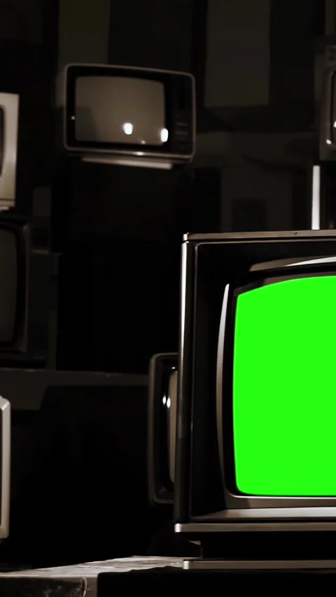 Tv Green Screen Vertical Stock Footage ~ Royalty Free Stock Videos | Pond5