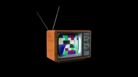 Old Television Static Stock Video Footage | Royalty Free Old Television ...
