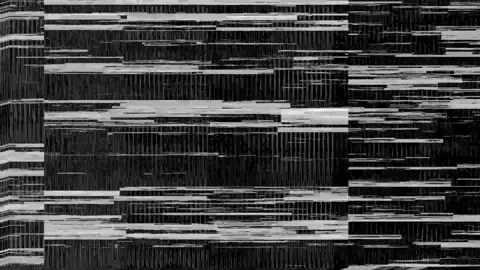 Old TV video damage error. Signal error ... | Stock Video | Pond5