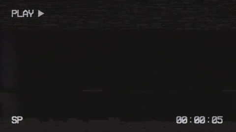 Old VHS camera interface with noise and ... | Stock Video | Pond5