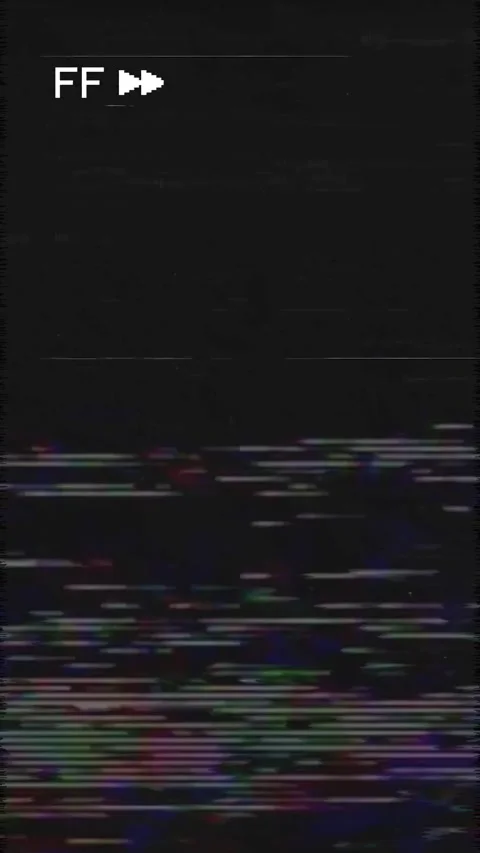 Old VHS Tape Display FF Fast Forward Ana... | Stock Video | Pond5