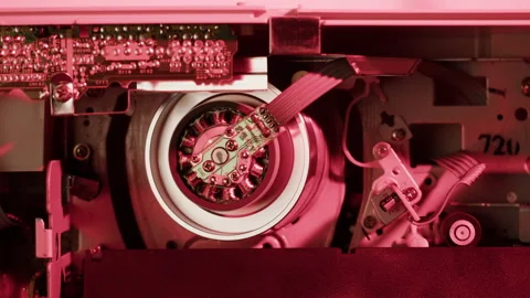 Old video recorder inside close-up, VHS.... | Stock Video | Pond5
