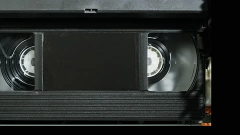 Old video recorder inside close-up, VHS.... | Stock Video | Pond5