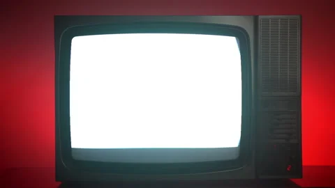 Old Red Tv Stock Video Footage | Royalty Free Old Red Tv Videos | Pond5