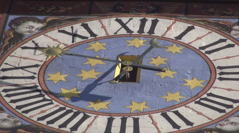 Old watch, medieval tower. Historical mo... | Stock Video | Pond5