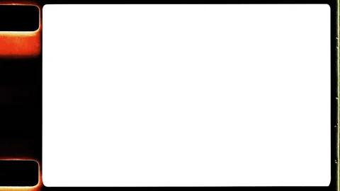 Old White 16mm Film Frame Border 4K Vide... | Stock Video | Pond5