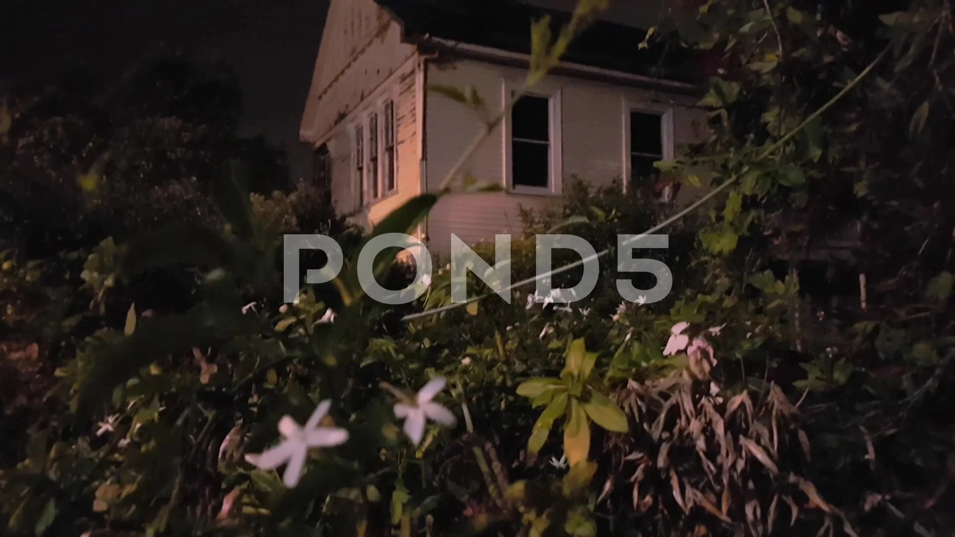 House At Night No Lights