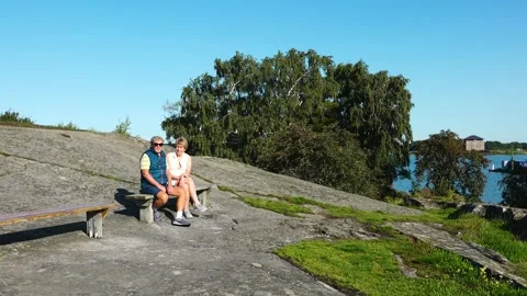 Older people travel. People exploring th... | Stock Video | Pond5