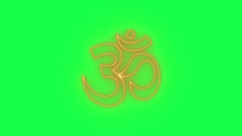 Om Symbol Rotating Stock Video Footage | Royalty Free Om Symbol ...