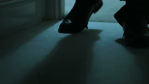 Footsteps Stock Footage ~ Royalty Free Stock Videos | Pond5