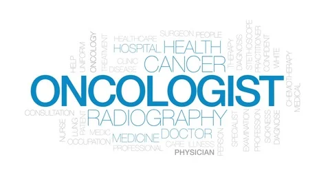 Oncologist animated word cloud, text des... | Stock Video | Pond5