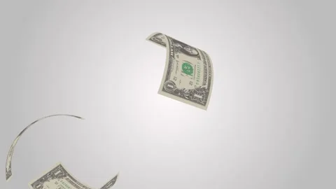 Dollars Flying Stock Footage ~ Royalty Free Stock Videos | Pond5
