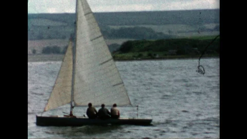 One fast one slow at Highland Boat Show!... | Stock Video | Pond5