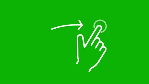 Finger Swipe Green Screen Stock Videos – Royalty-Free HD & 4K Videos ...