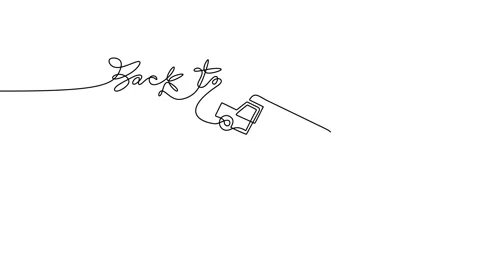 School Bus Line Stock Videos – Royalty-Free HD & 4K Videos