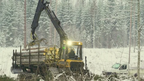 Grappler Lift Stock Footage ~ Royalty Free Stock Videos | Pond5