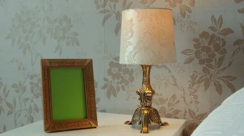 One Picture Frame with Green Screen on B... | Stock Video | Pond5