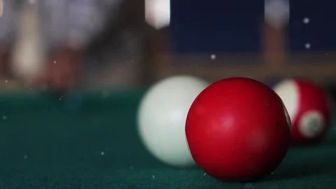 Pool Table Red Stock Footage ~ Royalty Free Stock Videos | Pond5