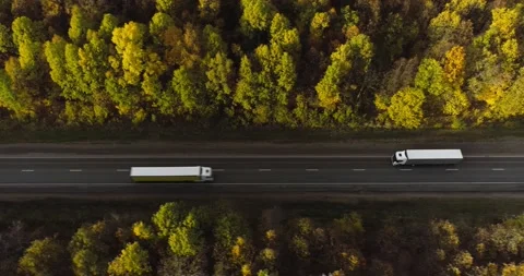 White Trailer Truck Stock Videos – Royalty-Free HD & 4K Videos