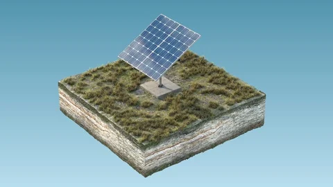 Solar Panel Isolated Stock Video Footage | Royalty Free Solar Panel ...