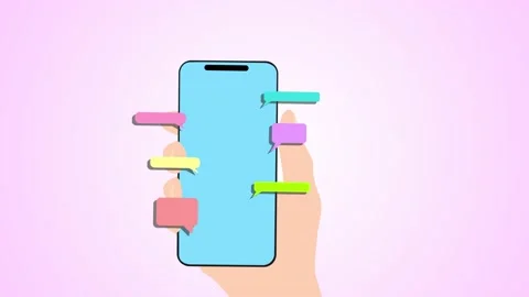 Cartoon Dialog Notification Stock Videos – Royalty-Free HD & 4K Videos ...