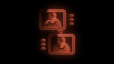 Communication Animation Neon Stock Videos – Royalty-Free HD & 4K Videos ...