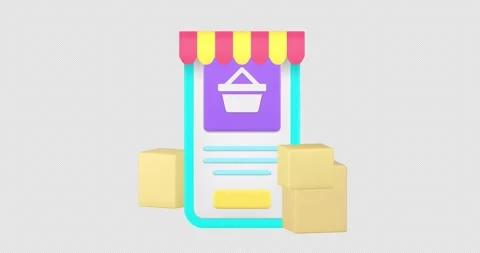 Shopping Animation Stock Footage ~ Royalty Free Stock Videos | Pond5