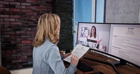 Video Interview Stock Video Footage | Royalty Free Video Interview ...