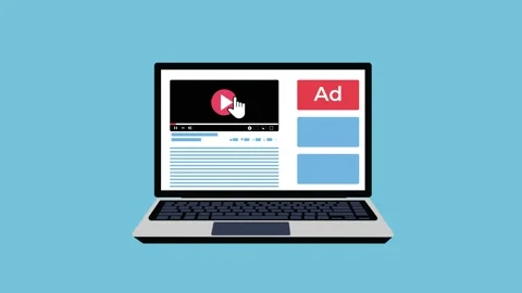 An online video showing ads and earning ... | Stock Video | Pond5