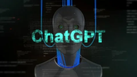 Open ai chat gpt bot and artificial inte... | Stock Video | Pond5
