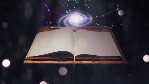 Open Blank Page Book with Animated 3d Ga... | Stock Video | Pond5
