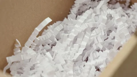 Shredded Cardboard Stock Video Footage | Royalty Free Shredded ...