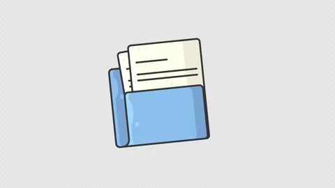 Motion Graphic Document Stock Footage ~ Royalty Free Stock Videos | Pond5