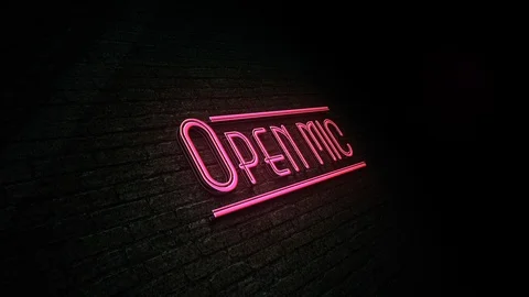 Open Mic Stock Footage ~ Royalty Free Stock Videos | Pond5