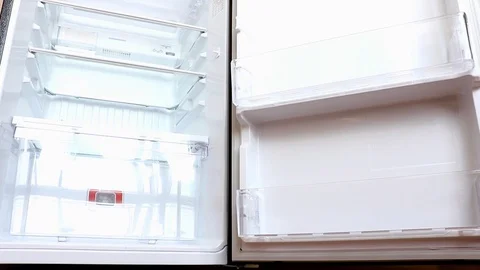 Empty Fridge Empty Fridge Stock Photo Download Image Now