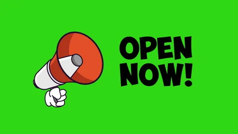Now Open Green Screen Stock Video Footage | Royalty Free Now Open Green ...