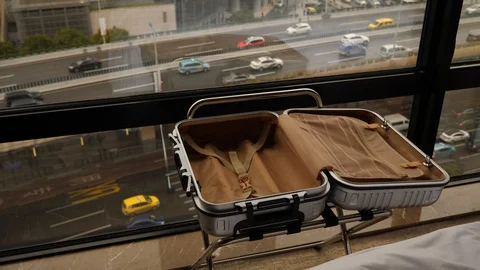Suitcase Open Empty Stock Videos – Royalty-Free HD & 4K Videos