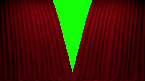Opening red curtain, 4k animation | Stock Video | Pond5