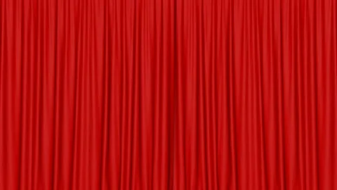 Opening Red Curtain Animation, Backgroun... | Stock Video | Pond5