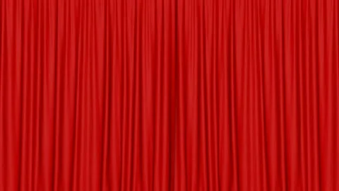 Opening Red Curtain Animation, Backgroun... | Stock Video | Pond5