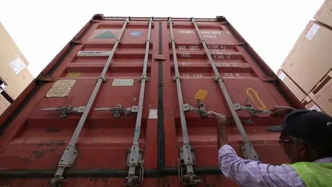 Opening Shipping Container Stock Videos – Royalty-Free HD & 4K Videos