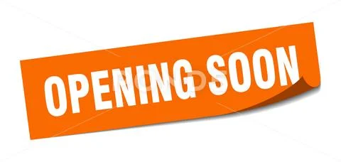 Opening soon sticker. opening soon square isolated sign. opening soon ...