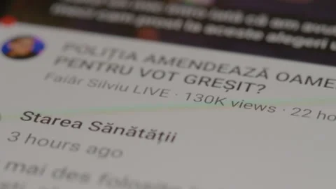 Opening the Youtube app on a smartphone ... | Stock Video | Pond5