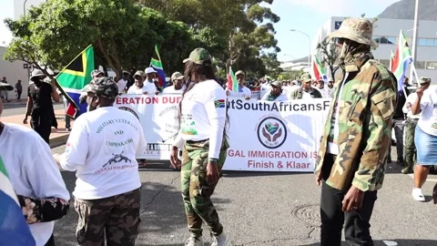 Operation Dudula launches in Cape Town | Stock Video | Pond5