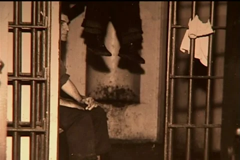 Operation of round moving jail and its e... | Stock Video | Pond5