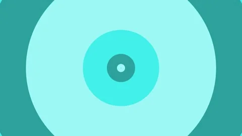 Optical illusion circle shape animated b... | Stock Video | Pond5