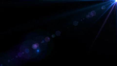 Optical Lens Flare Effect, Corner Light ... | Stock Video | Pond5